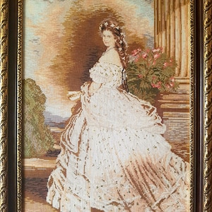 A Beautiful Handmade Finished Embroidery/wall Hanging / Gobelin ...