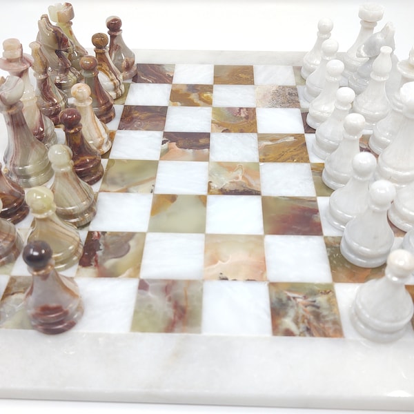 Marble Chess Set - Etsy