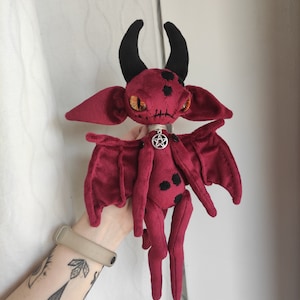 Creepy Hell Sprite Monster Doll – Gothic Art Sewing Pattern by Pretty ...
