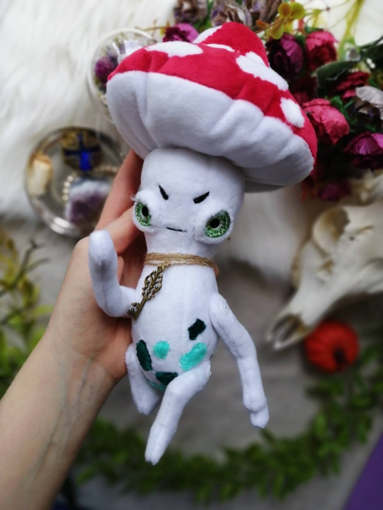 Slim Fungi Sprite Plush Sewing Pattern – Mushroom Fairy DIY PDF - Etsy ...