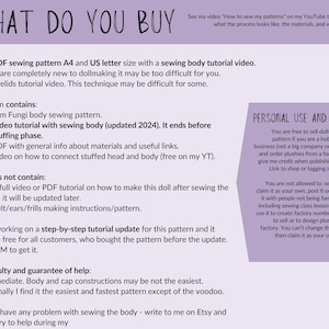 PDF Slim Fungi Sprite Sewing Pattern - Mushroom - Etsy