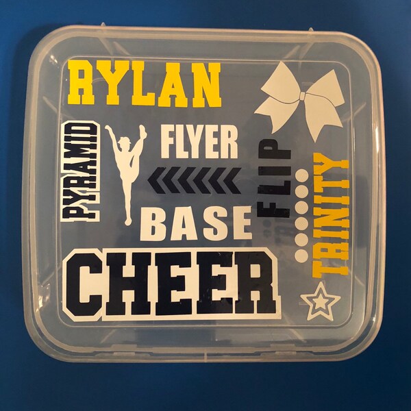 Cheer Box Svg - Etsy