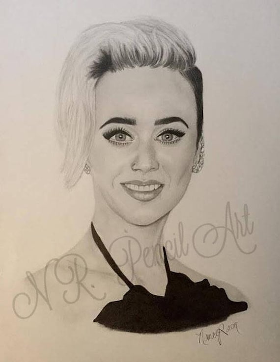 How To Draw Katy Perry Step By Step Easy