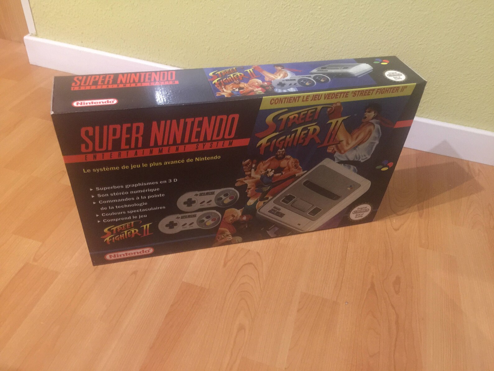 Caja / Box / Cover / Boite Súper Nintendo Snes Street Fightet - Etsy UK