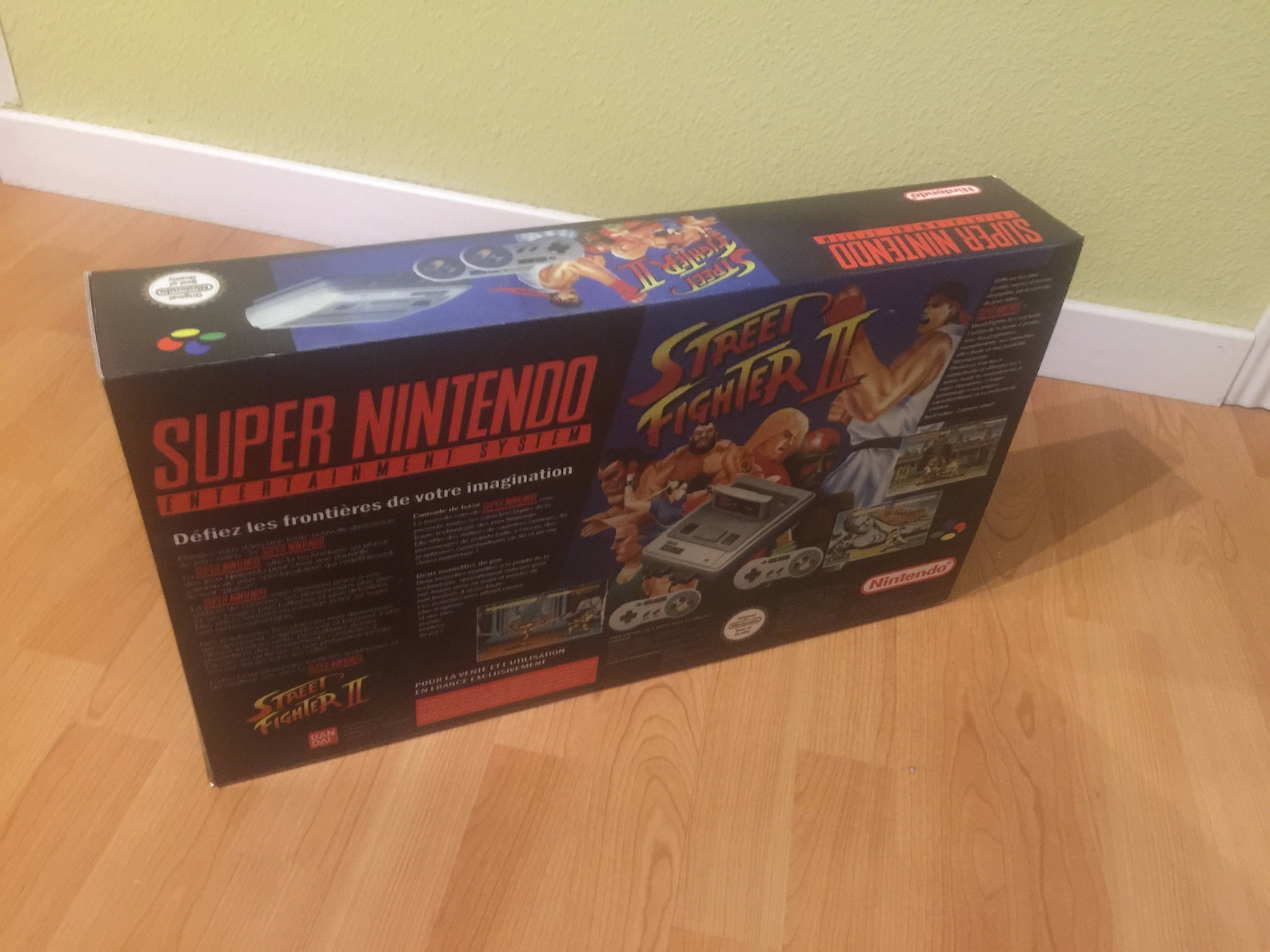 Caja / Box / Cover / Boite Súper Nintendo Snes Street Fightet - Etsy UK