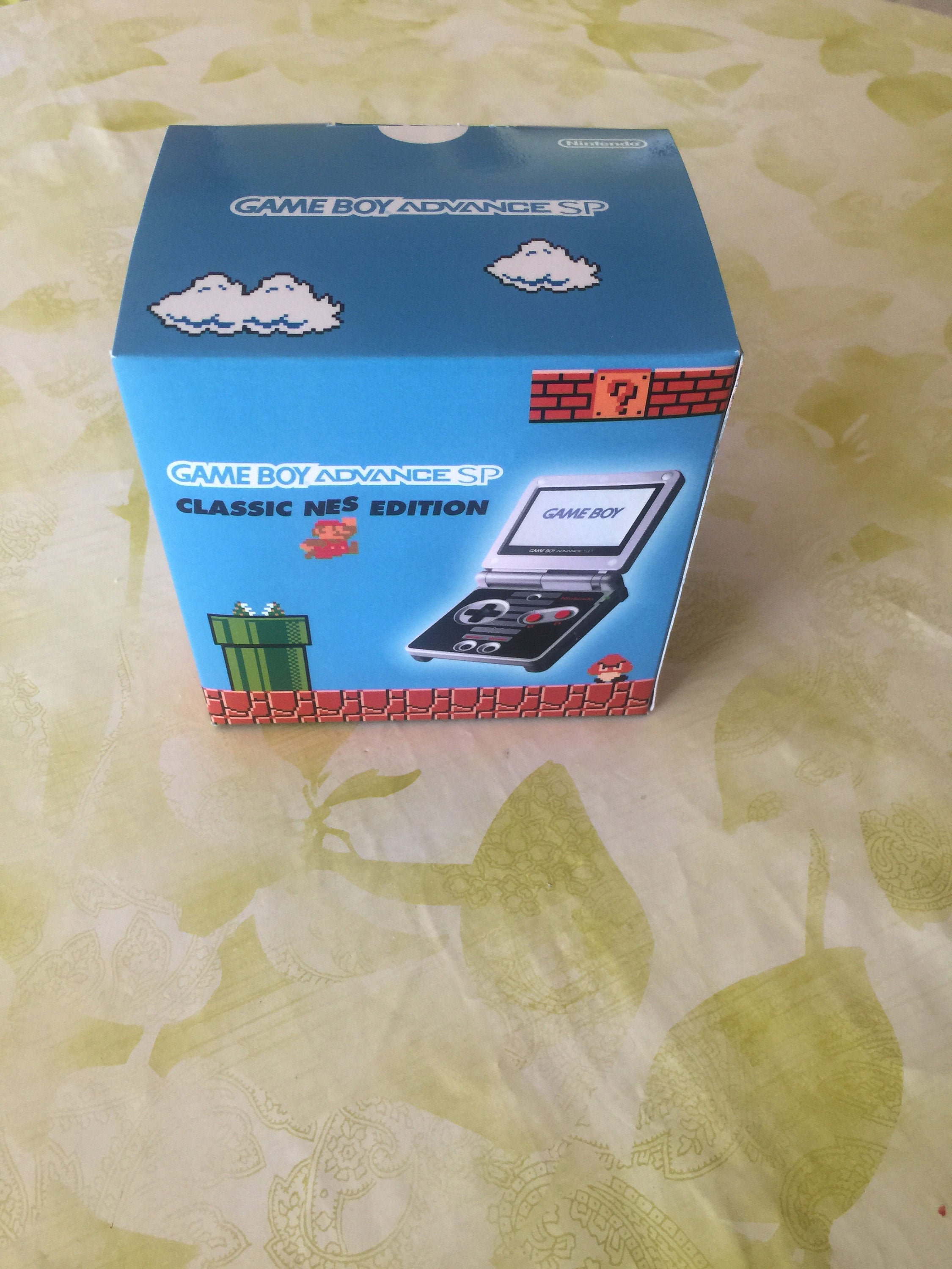 Box / Box / Cover / Boite Nintendo Game Boy Advance SP Nes Edition - Etsy