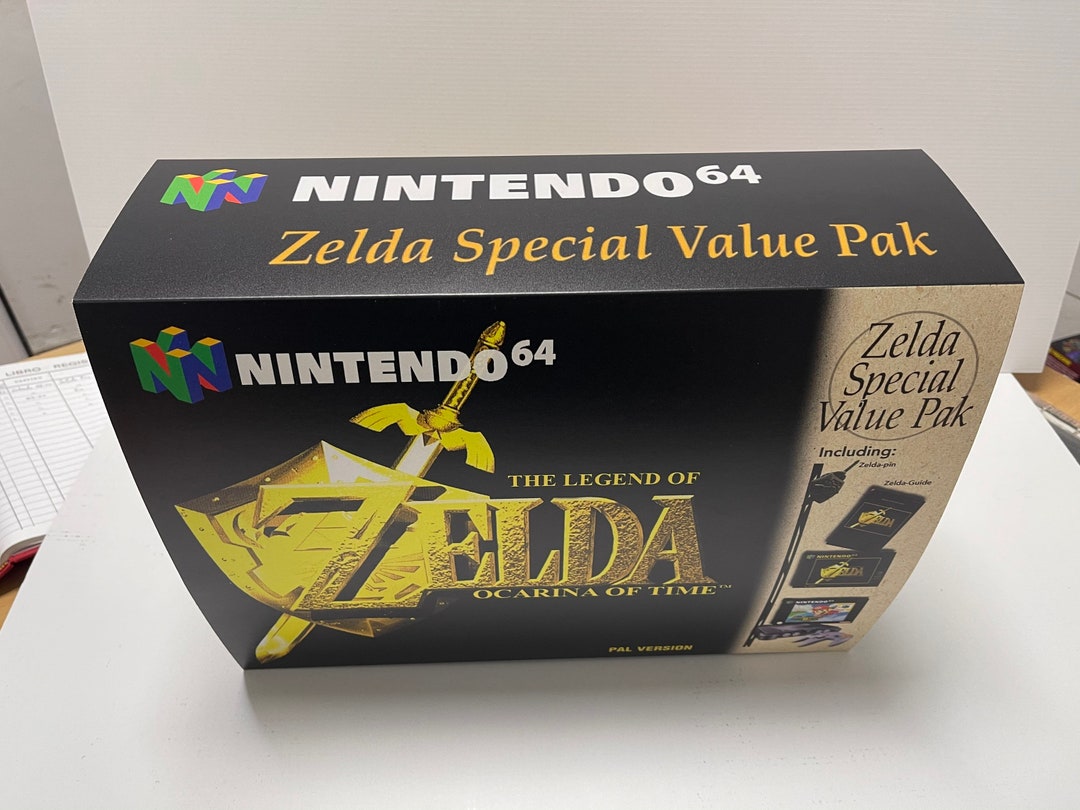 Cover Nintendo 64 Zelda Ocarina of Time - Etsy