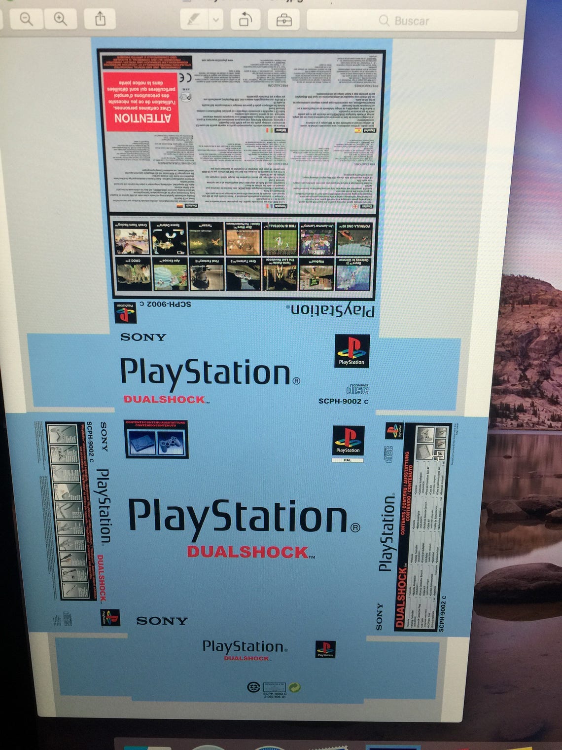 Caja / Box / Cover / Boite PlayStation 1, Psx - Etsy España