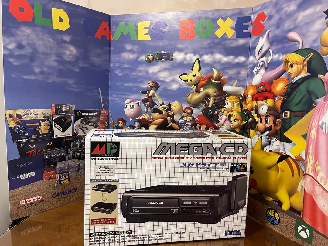 Box / Box / Boite Sega Mega CD Megadrive Genesis - Etsy