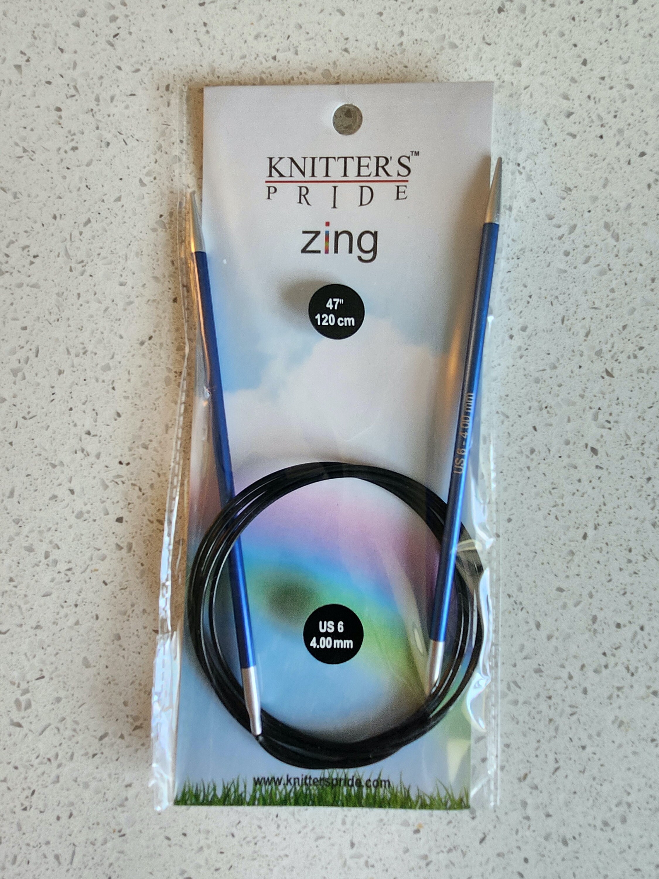 Knitter's Pride Zing Fixed Circular Needles, 47, 3 Mm, 3.5 Mm, 4 Mm, 4. ...