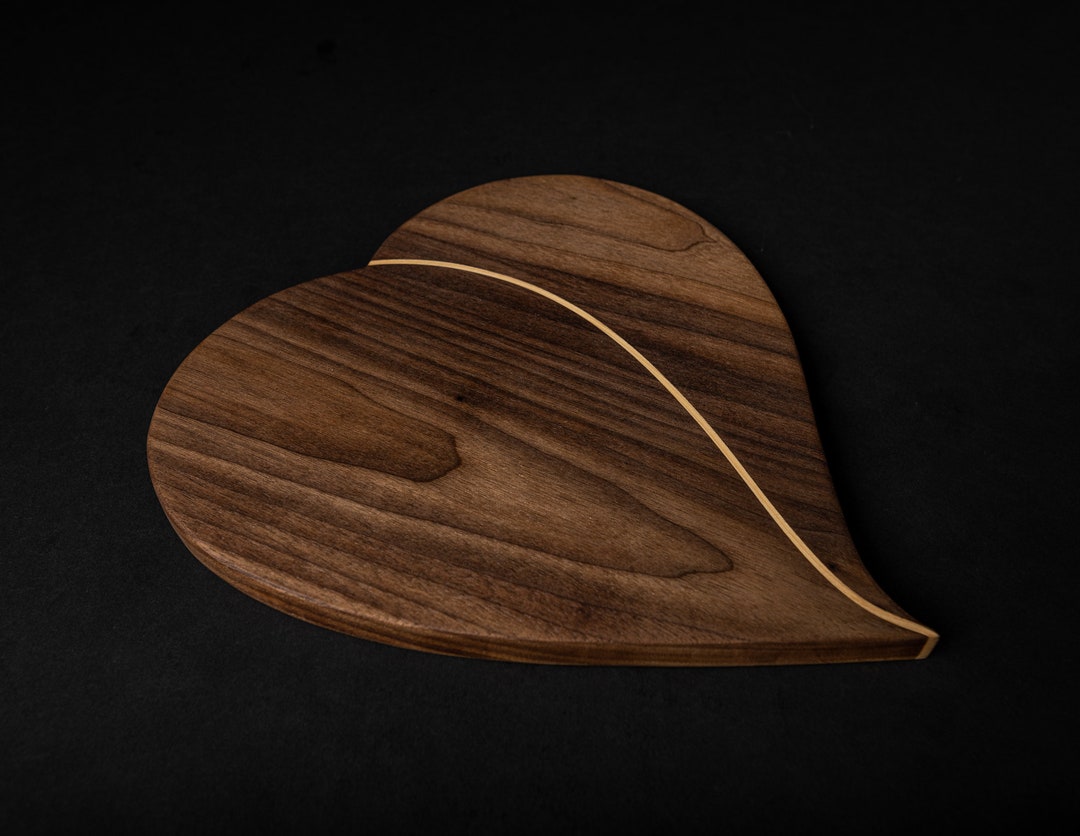 Large Heart Serving Board - Etsy