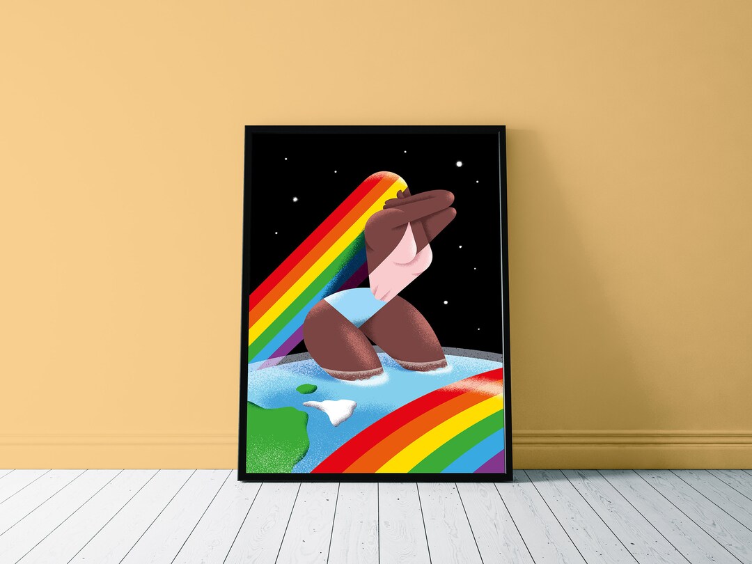 GAIA - A3 Art Print - Goddess of Love and Acceptance - Statement Piece ...