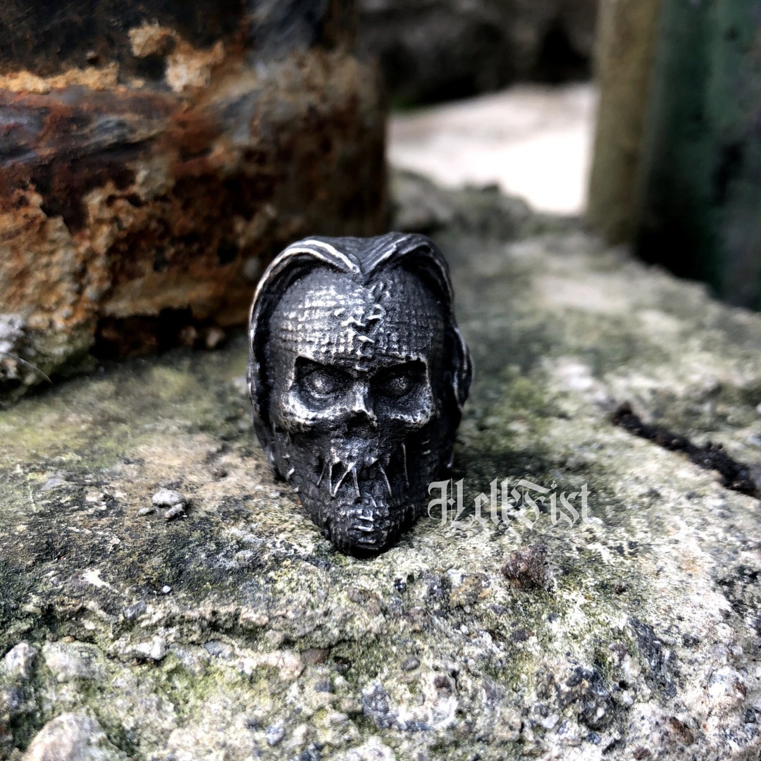 Phantom Horror Creature Ring, Handmade Horror Character Ring, Satanic ...