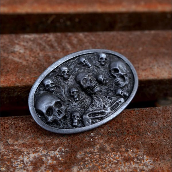 Gothic Belt Buckle - Etsy