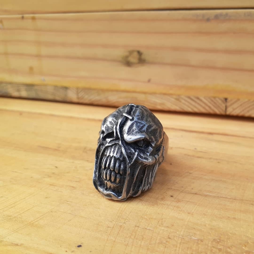 Ugly Dead Mummy Ring, Handmade Lead Free Pewter Zombie Ring, Perfect ...