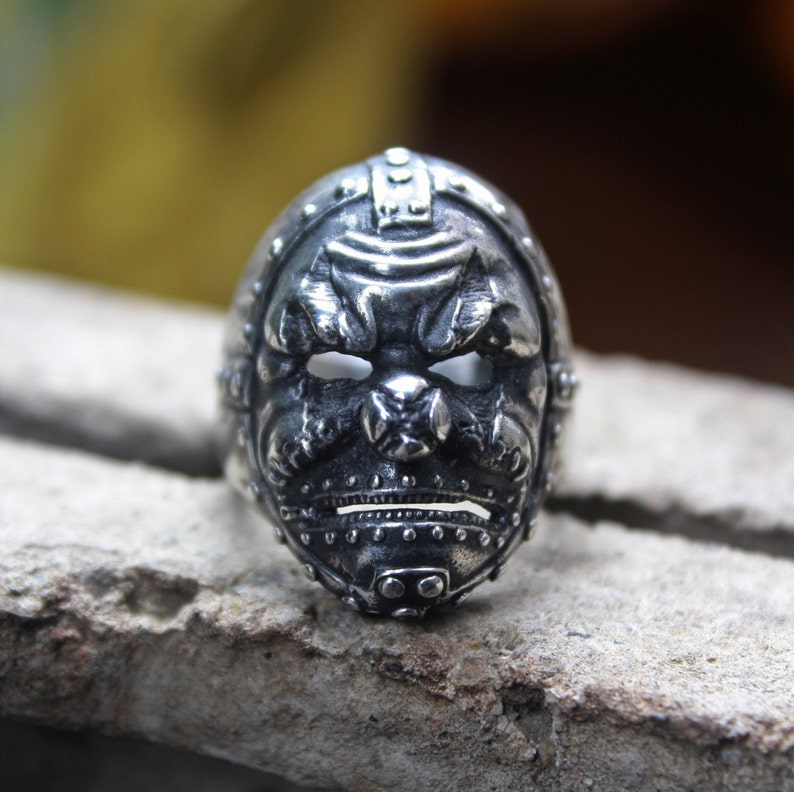 Scary Clown Serial Killer Ring, Handmade Lead Free Pewter Ring, Perfect ...