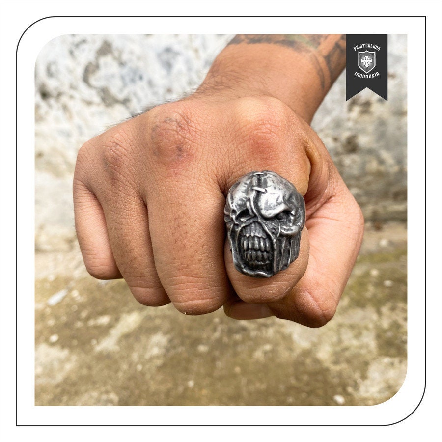 Ugly Dead Mummy Ring Handmade Lead Free Pewter Zombie Ring - Etsy