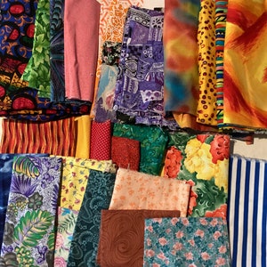 Destash Quilt Fabric Lot - Etsy