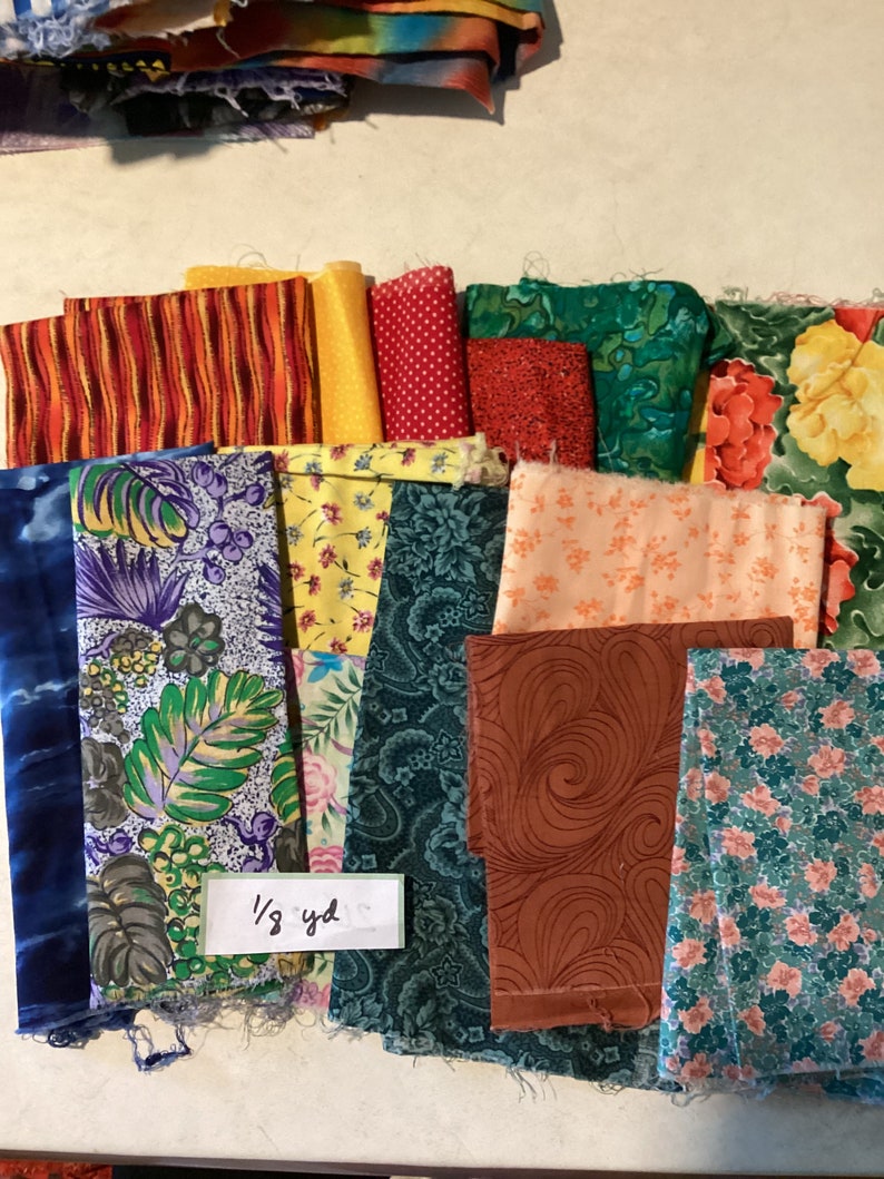 Destash Quilt Fabric Lot - Etsy