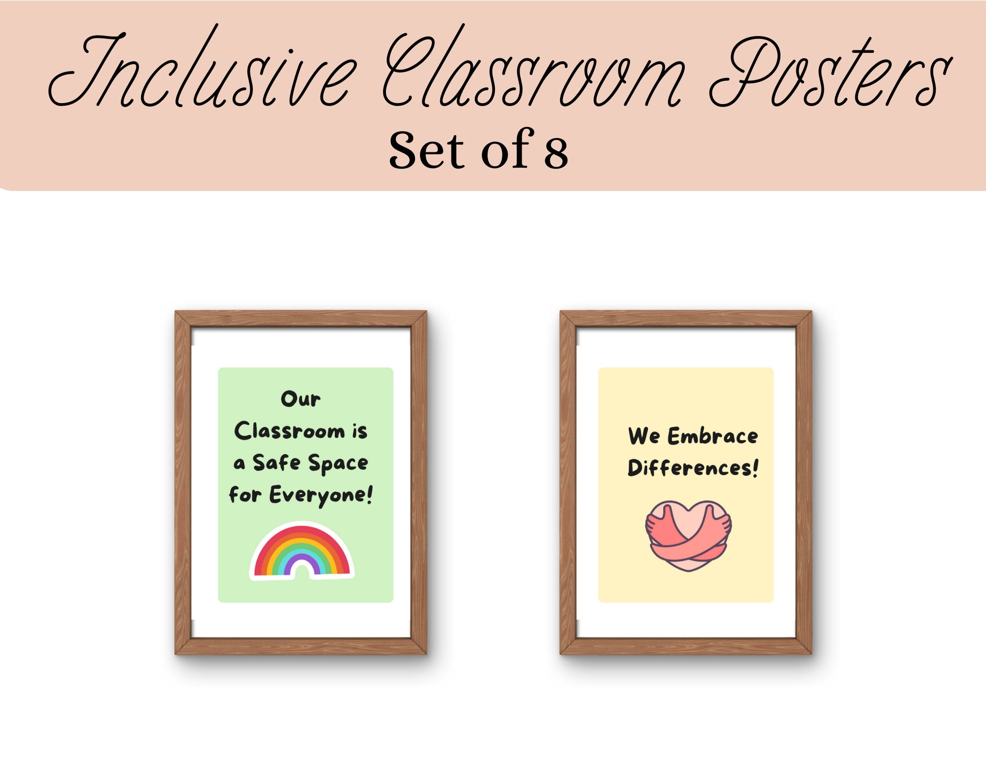 Inclusive Classroom Posters, PDF Download for Teachers, Classrooms ...