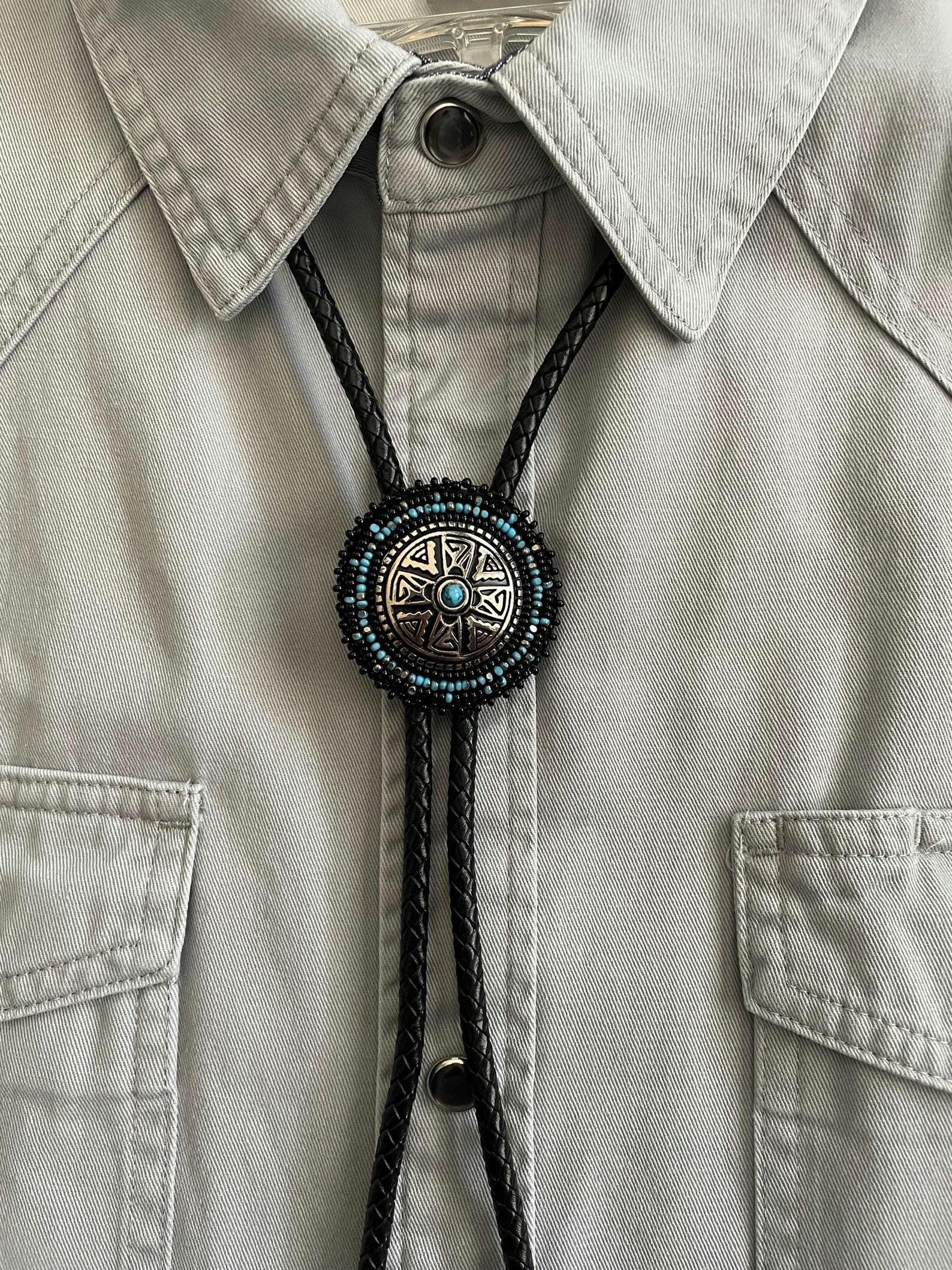 Bolo Ties: Native Beadwork Designs - Etsy