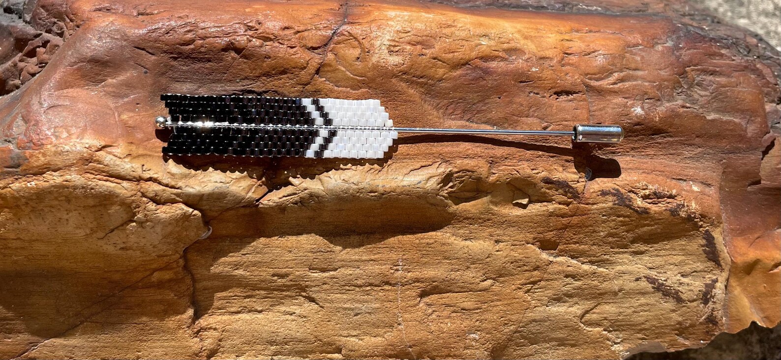 Native Beaded Hat Pin/lapel Pin 2.0 - Etsy