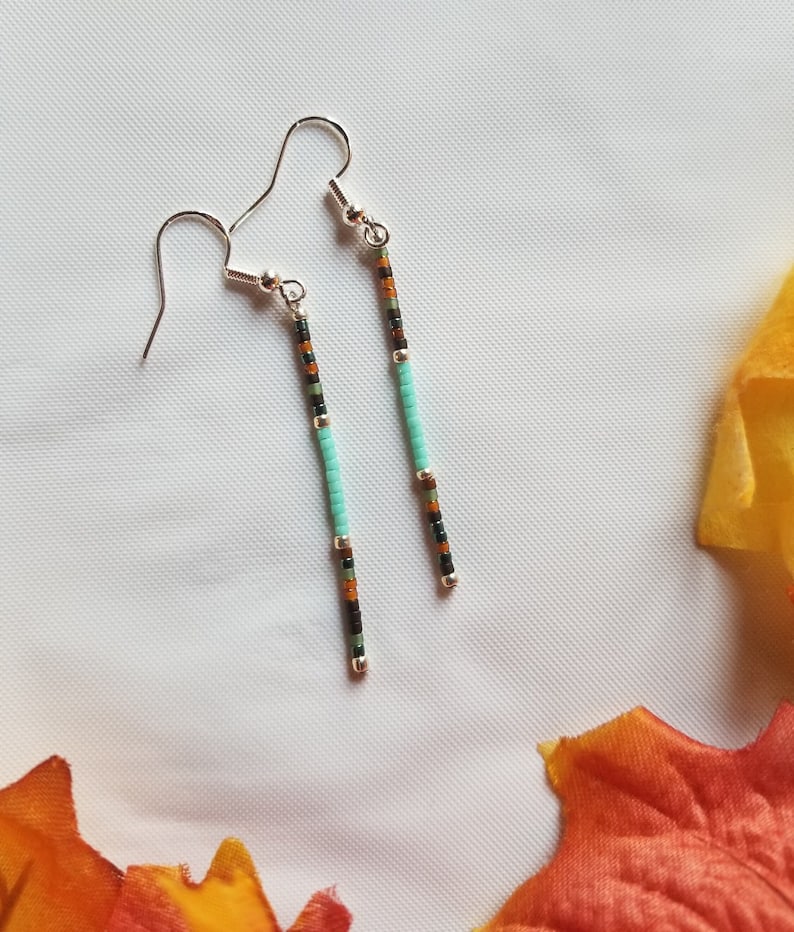Native & Unique Handmade Single Rod Earrings - Etsy