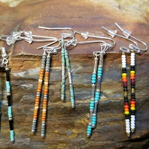Native & Unique Handmade Single Rod Earrings - Etsy