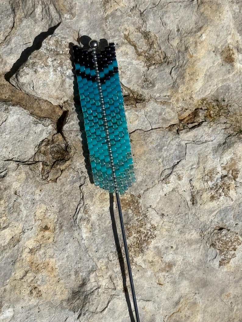 Native Beaded Hat Pin/lapel Pin 3.0 - Etsy
