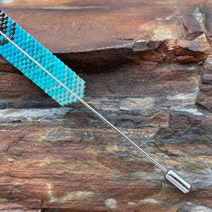 Native Beaded Hat Pin/lapel Pin 2.0 - Etsy