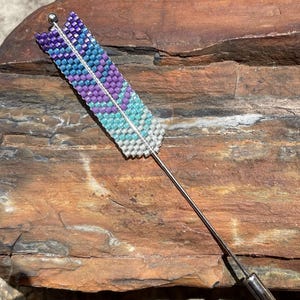 Native Beaded Hat Pin/lapel Pin 2.0 - Etsy