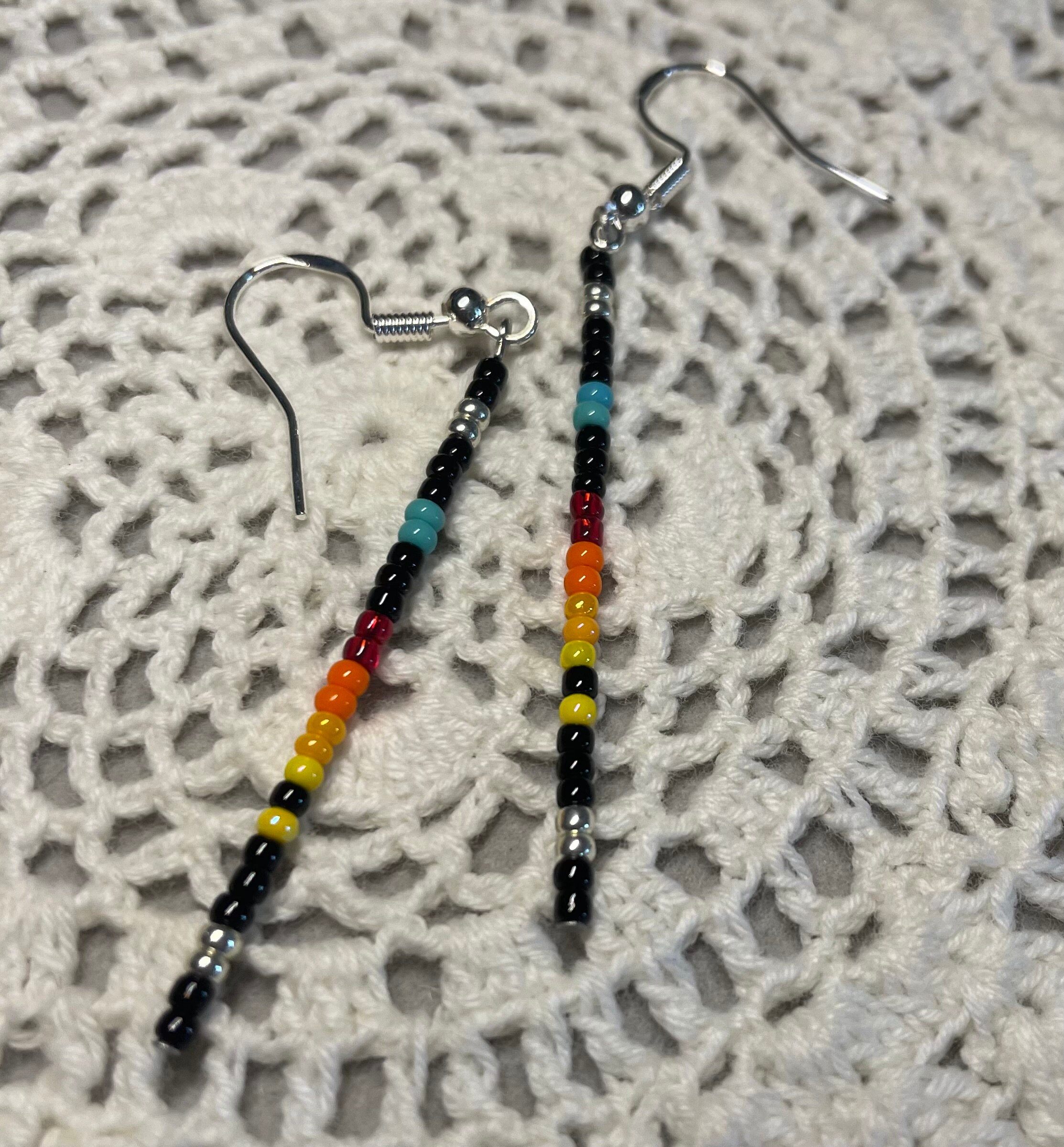 Native & Unique Handmade Single Rod Earrings - Etsy