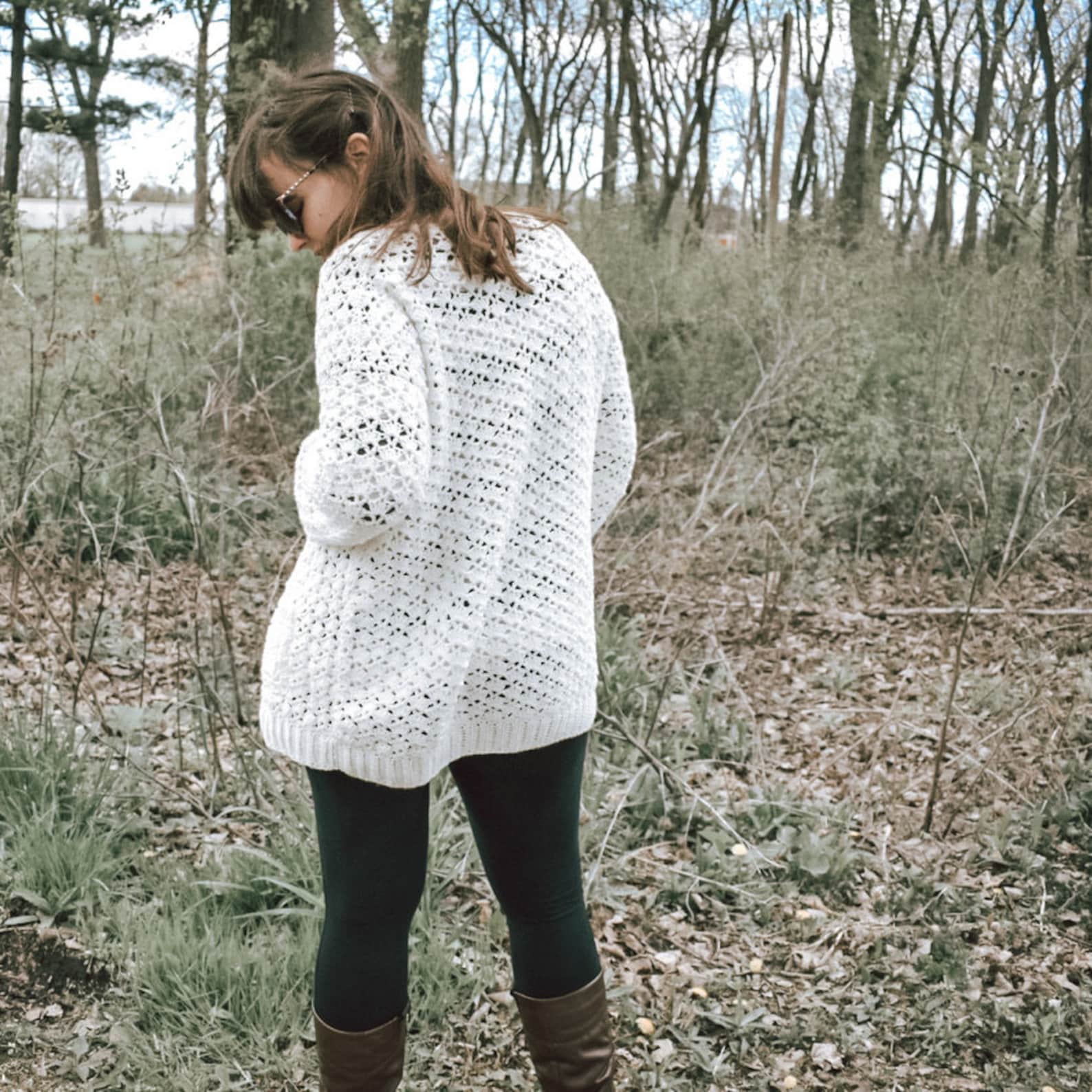 PDF Pattern in the Garden Cardigan - Etsy