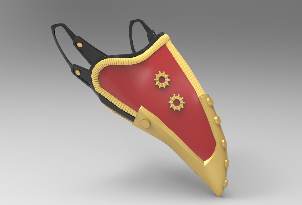 Overhaul Mask From My Hero Academia 3D Printing 3D Print File | Etsy UK