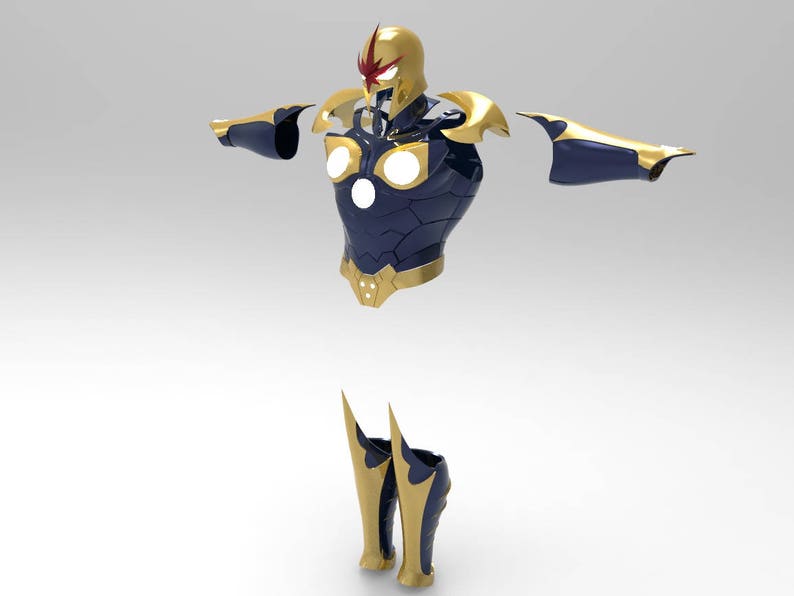 Nova Prime Armor Complete 3D Print File (stl) - Etsy