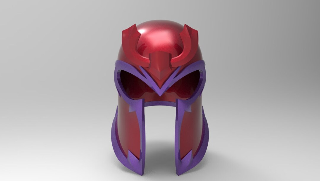 Magneto Comic Helmet 2 Versions 3D Print File (stl) - Etsy