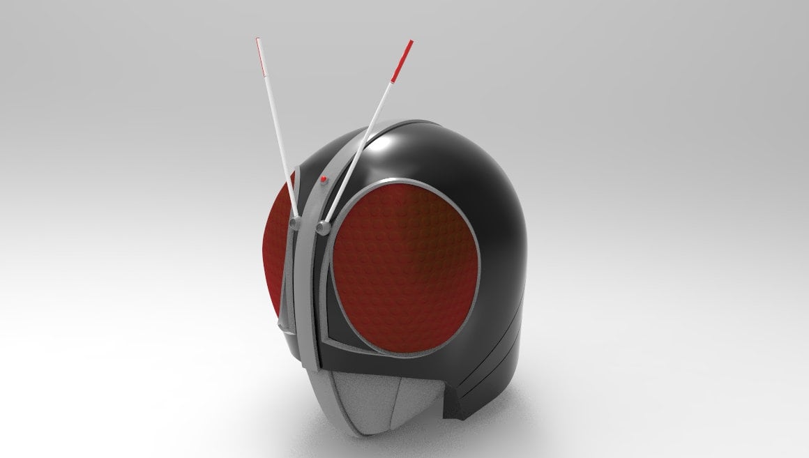 Black Kamen Rider RX 3D Print File (stl) - Etsy