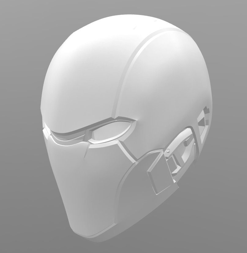 Red Hood Helmet for 3d Print 3D Print File (stl) - Etsy