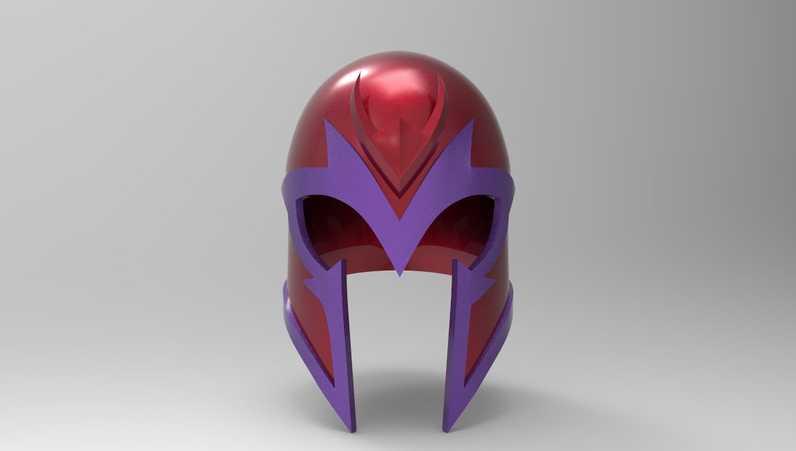 Magneto First Class Helmet 3D Print File (stl) - Etsy
