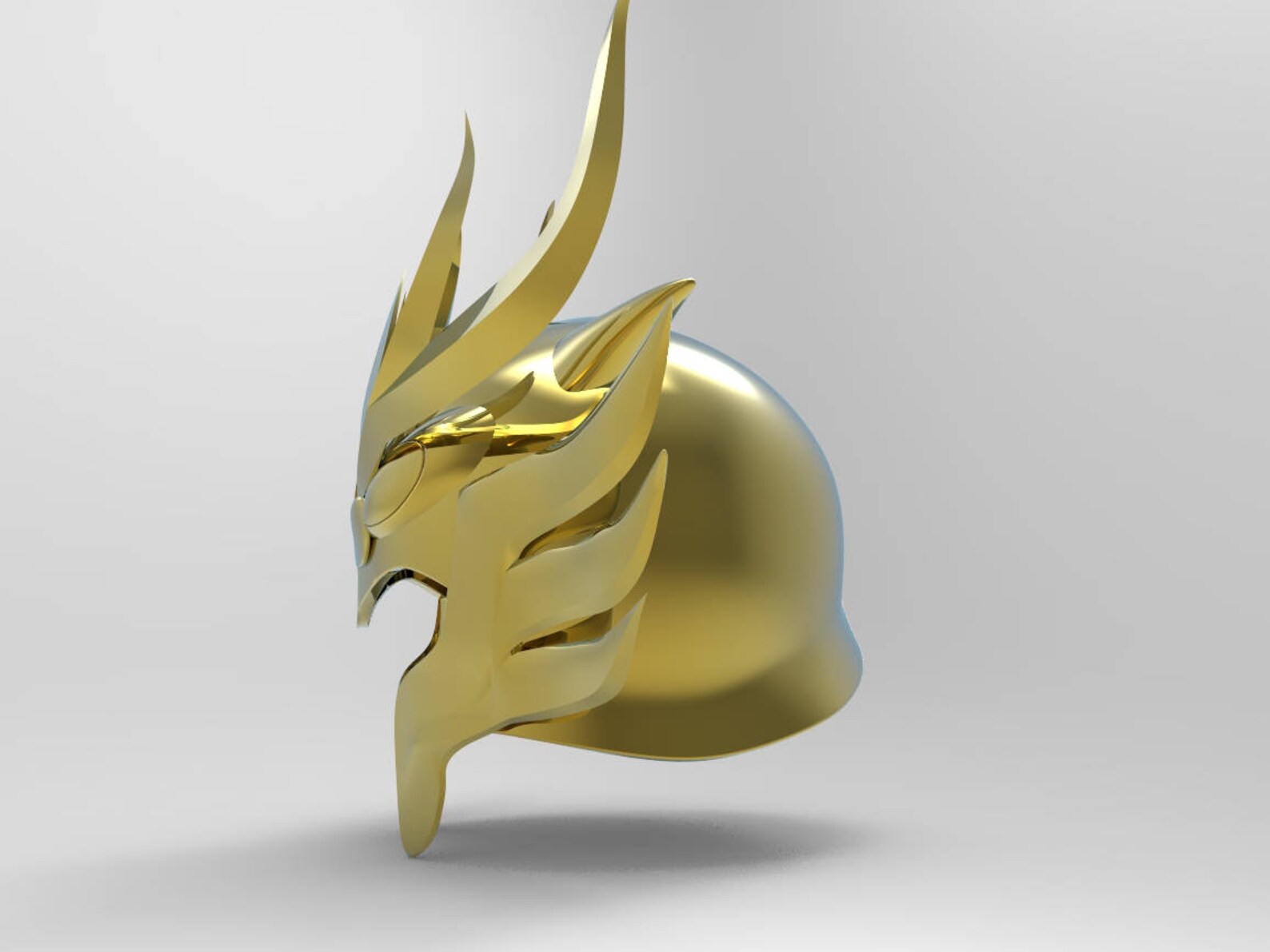 Saint Seiya Libra Myth Cloth EX Helmet 3D Print File (stl) - Etsy