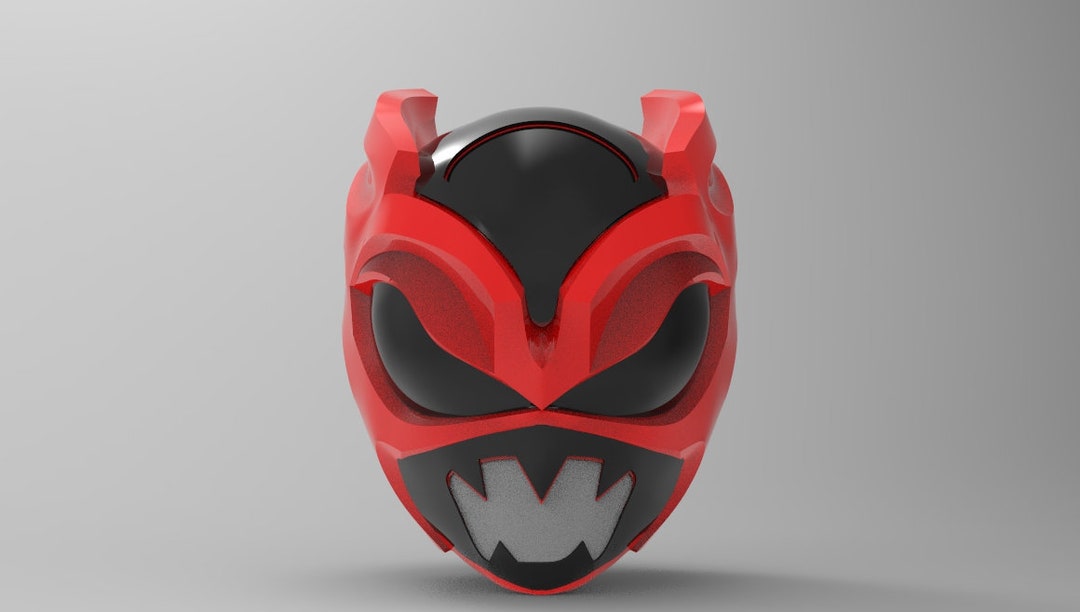 Psycho Rangers Helmet 3D Print File (stl) - Etsy