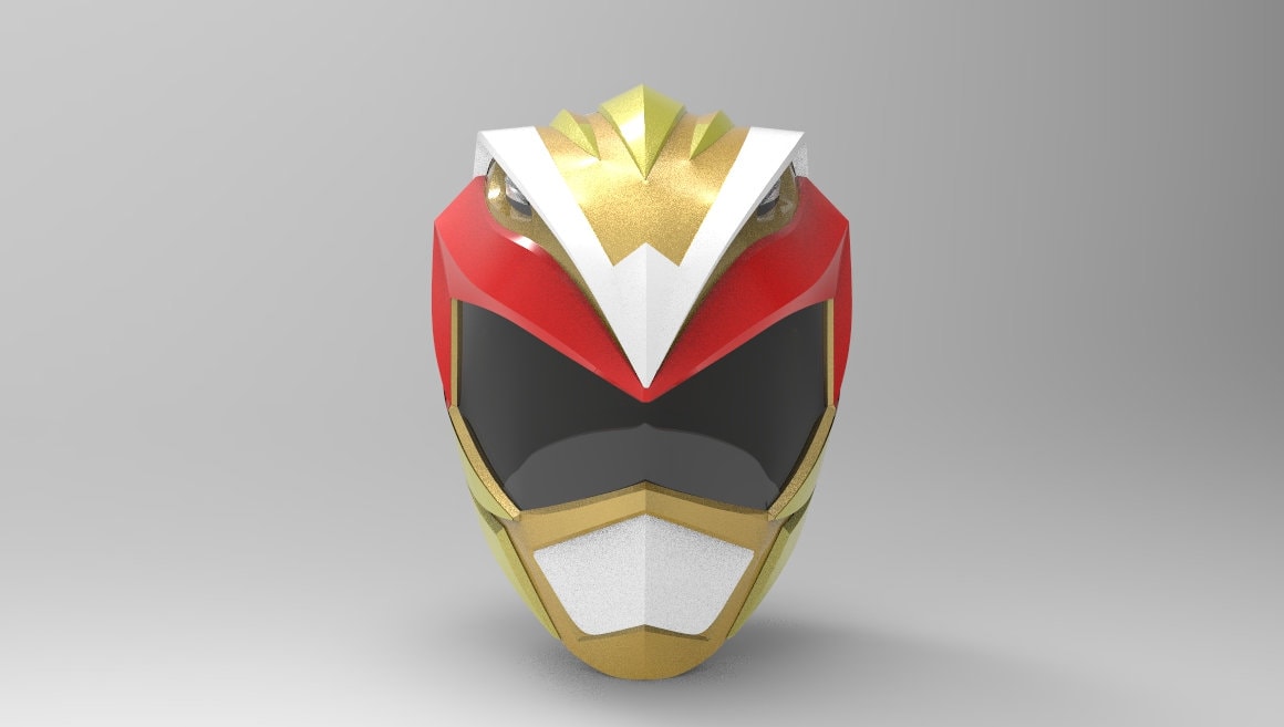 Ryu Ranger Helmet 3D Print File (stl) - Etsy