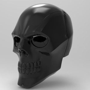 Black Mask Helmet 3D Print File (stl) - Etsy