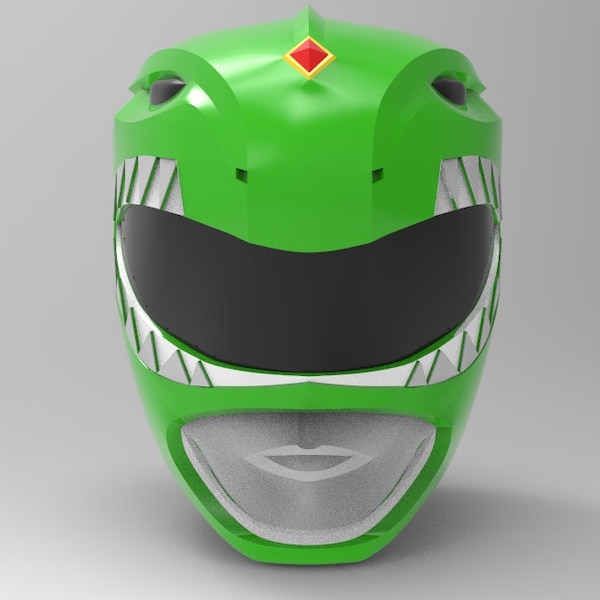 Green Ranger Helmet Stl - Etsy