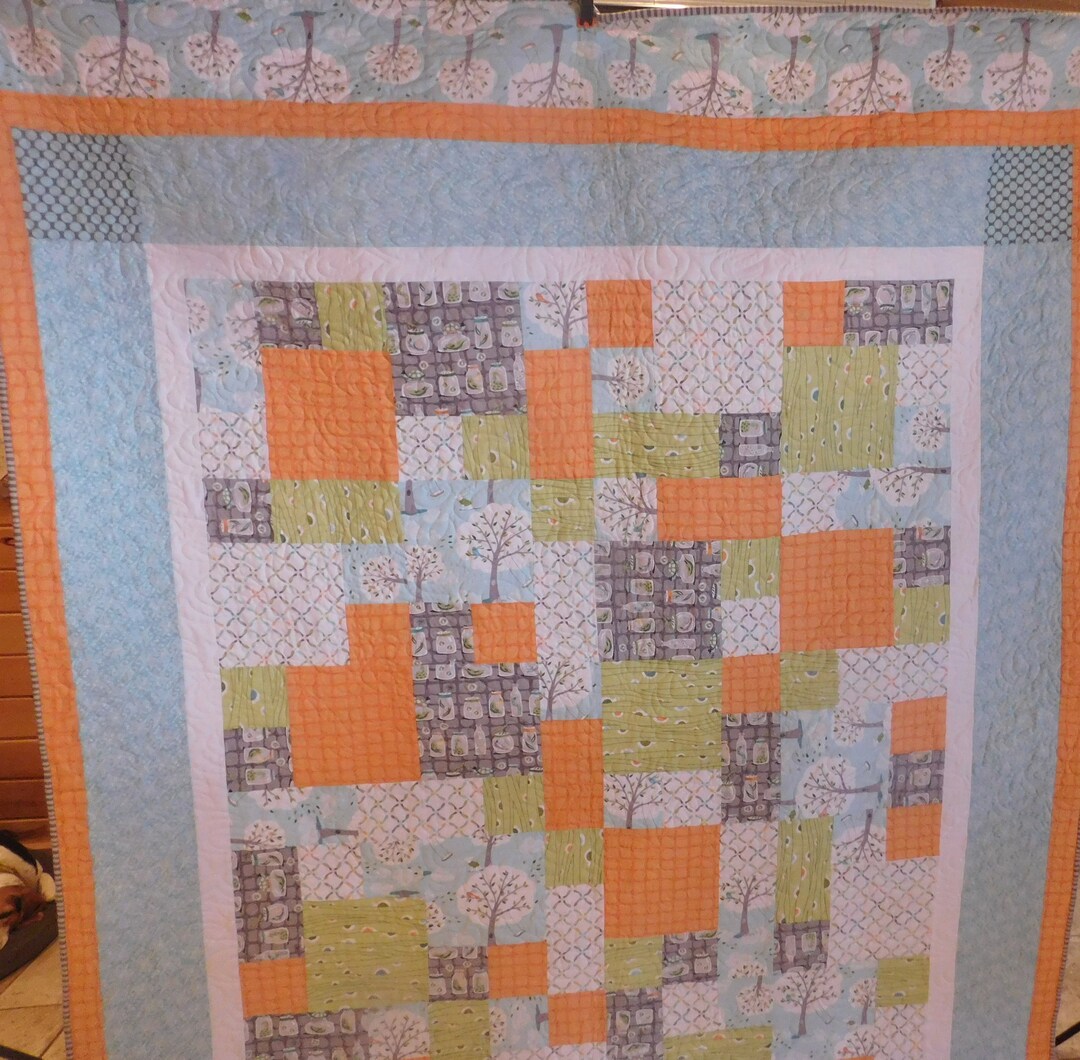 Handmade Twin Size Bed Quilt - Etsy