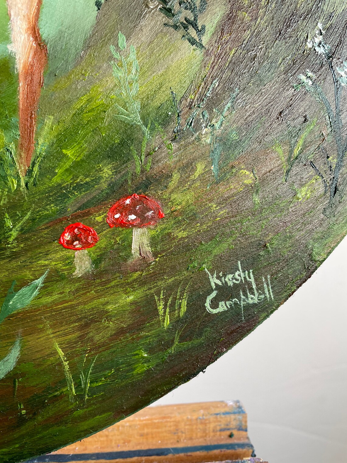 Bambi // Original Oil Painting on Board 16x16” - Etsy