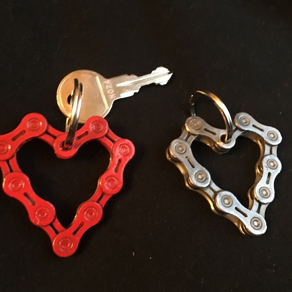 Bicycle Chain Keychain - Etsy