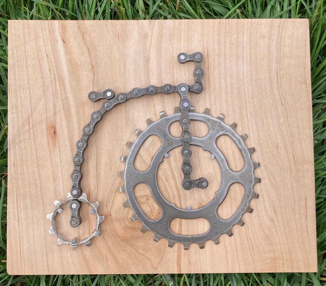 Penny Farthing Bicycle, Bicycle Art, Bicycle Chain, Bicycle Chain Art ...