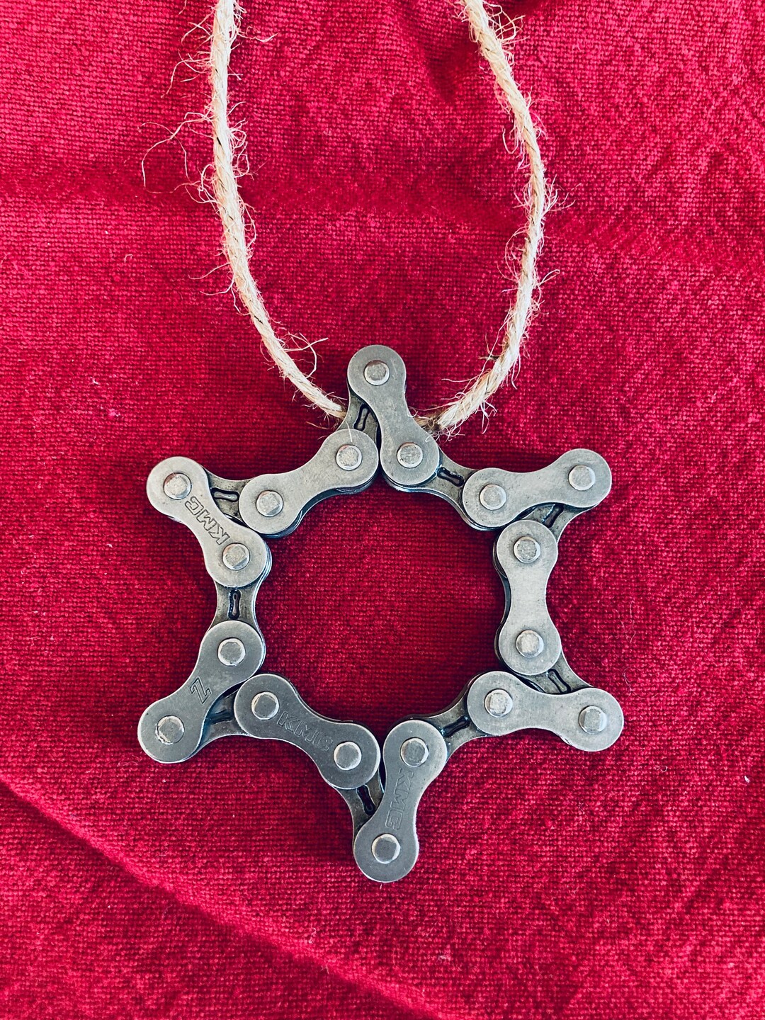 Bicycle Chain Snowflake Ornament, Cyclist Gift, Bicyclist Gift ...