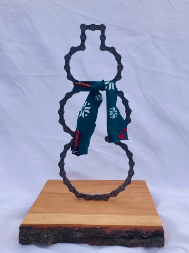 Snowman Chain Outline - Etsy